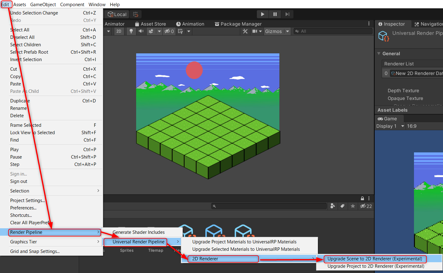 初めてのライト操作!初心者のためのURP導入 Unity2D | workpress